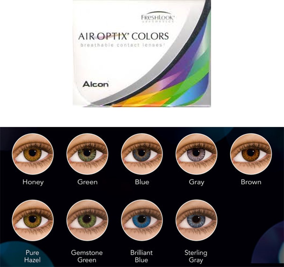 Air Optix Colors (2 Lens/Box)